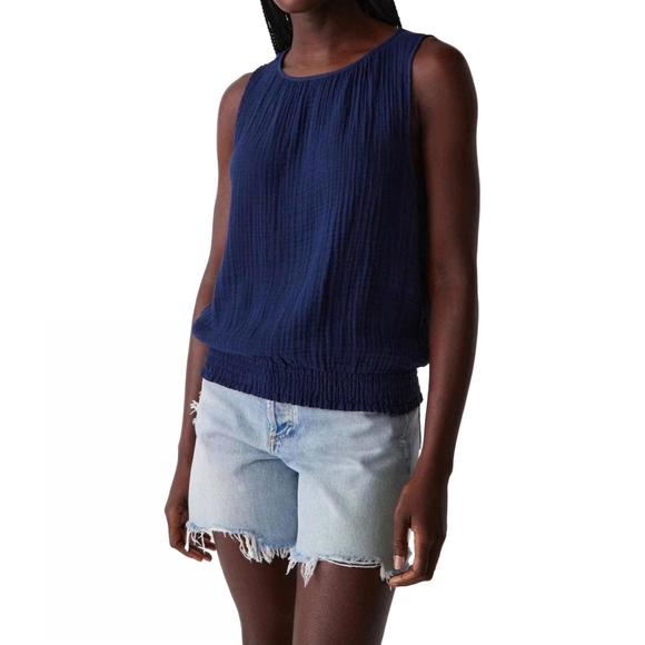 Michael Stars | Tops | New Michael Stars Janelle Tie Tank In Nocturnal ...